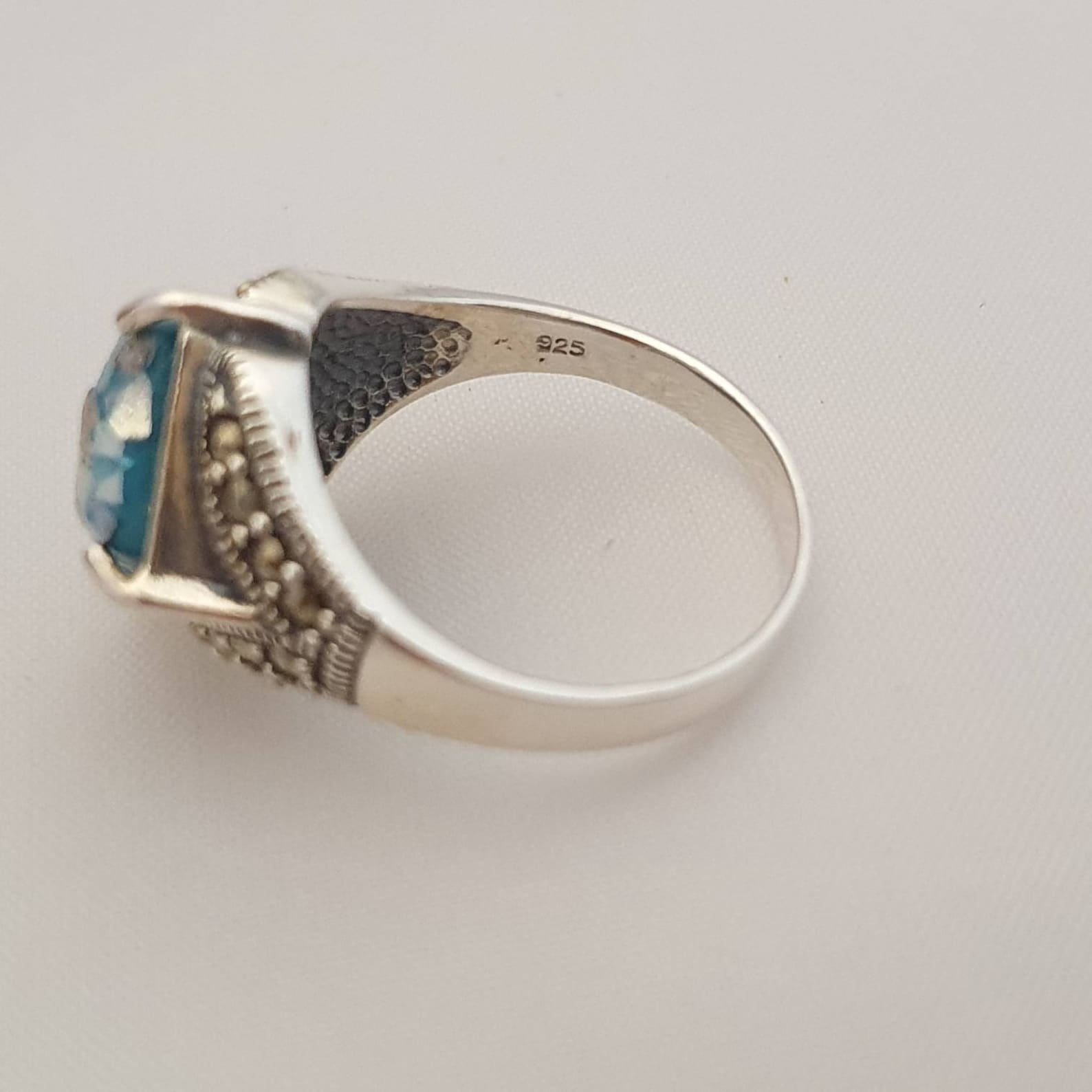 Roman Glass Amazing Ring roman Glass Jewelryisraeli Designed - Etsy