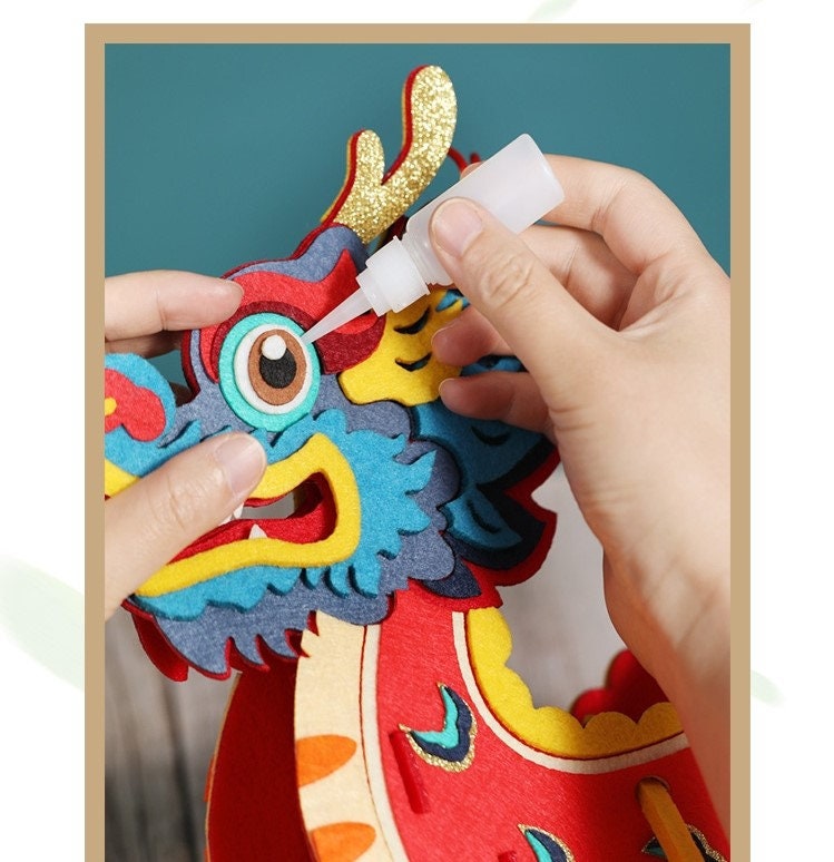 Home & Hobby Doll & Model Making Dragon Boat DIY felt kit dragon boat ...