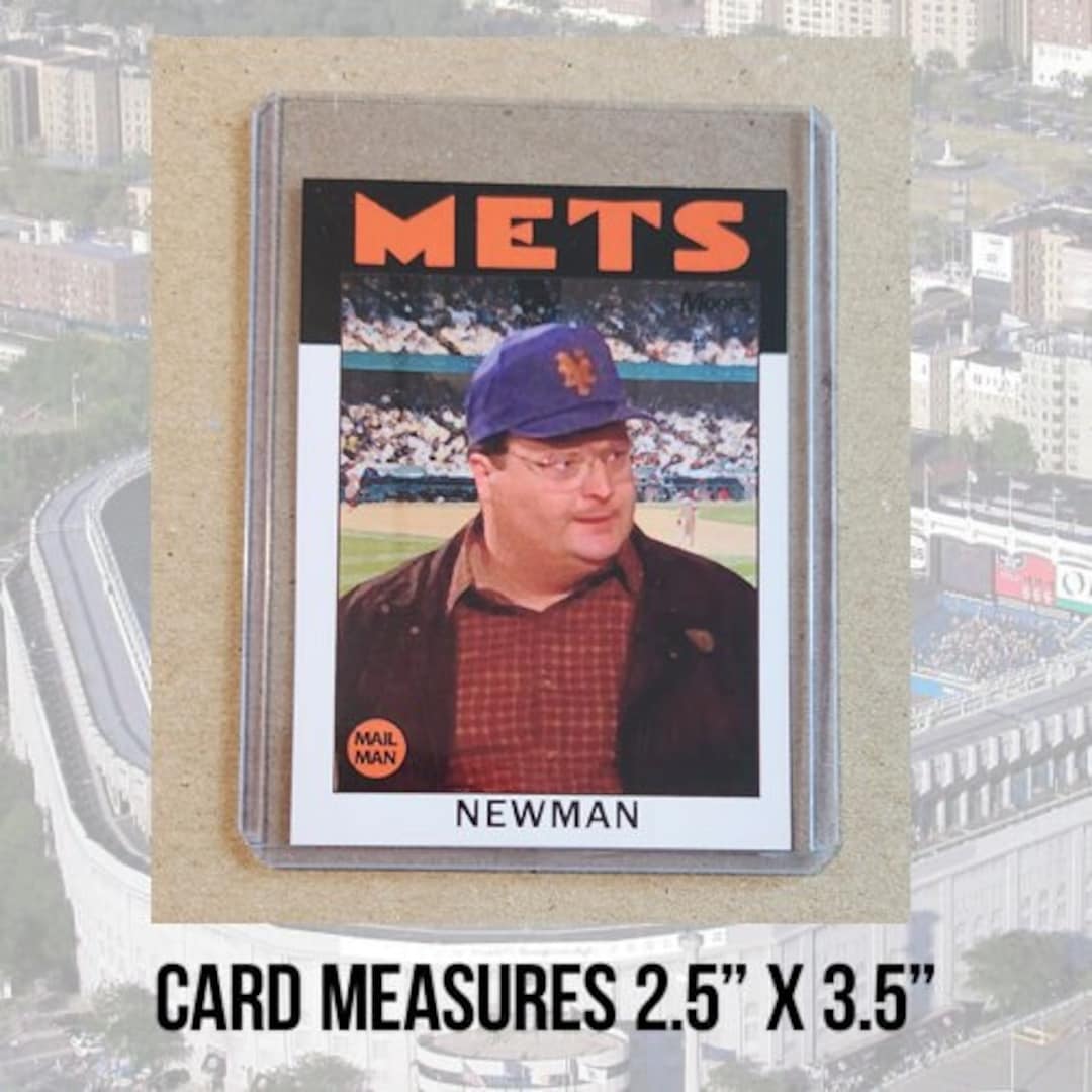 Seinfeld Newman 1986 Retro Style Baseball Card New York Parody Art ACEO ...