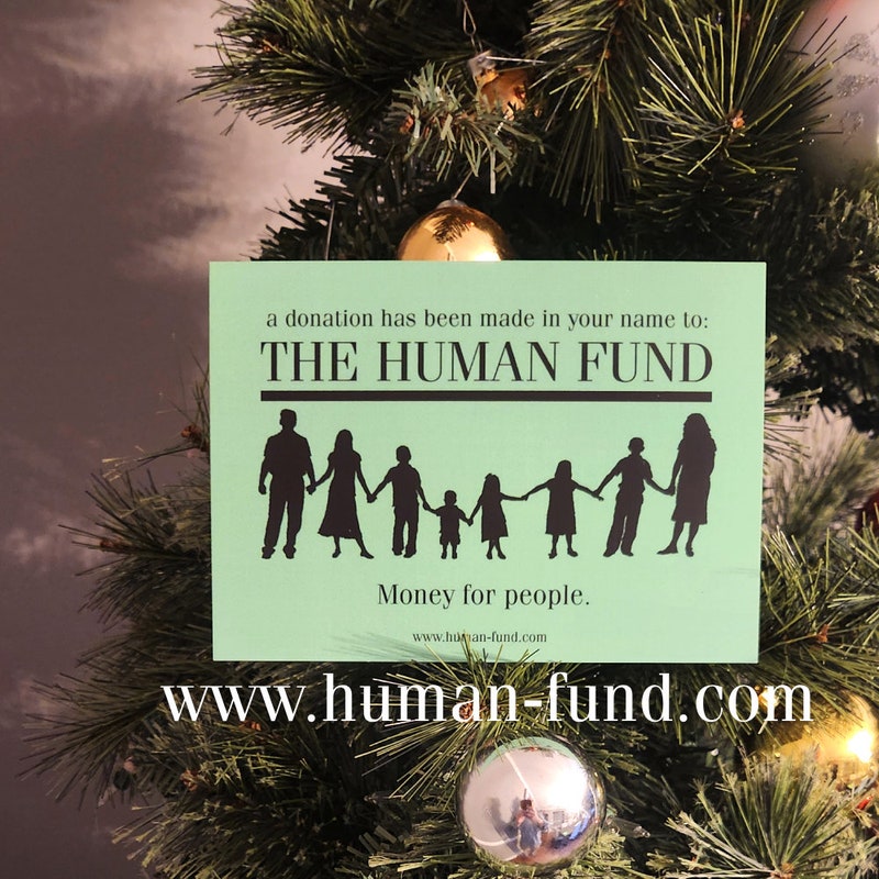 Human Fund Card - Etsy