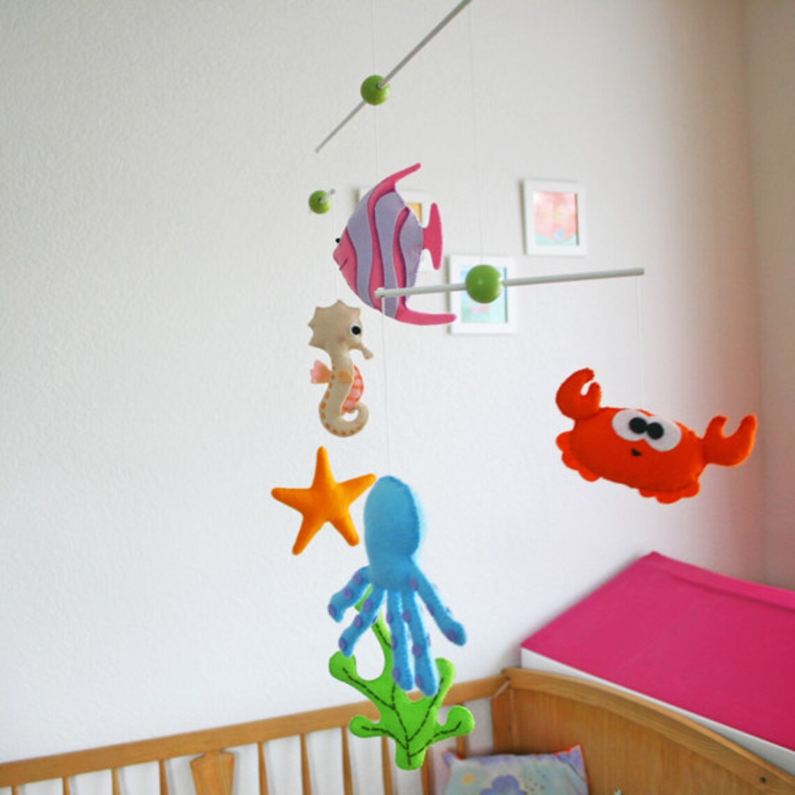 Lovely Ocean Sea Animals Deco Mobile. Choose Your Colors for - Etsy