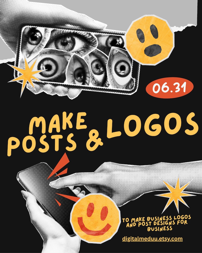 To Make Logos and Posts Canva Designs Templates - Etsy Australia