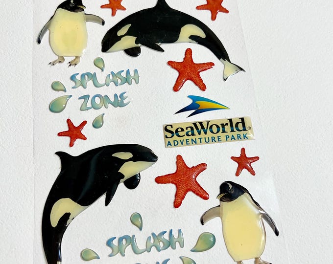 Vintage Sea World Scrapbook Stickers - Etsy