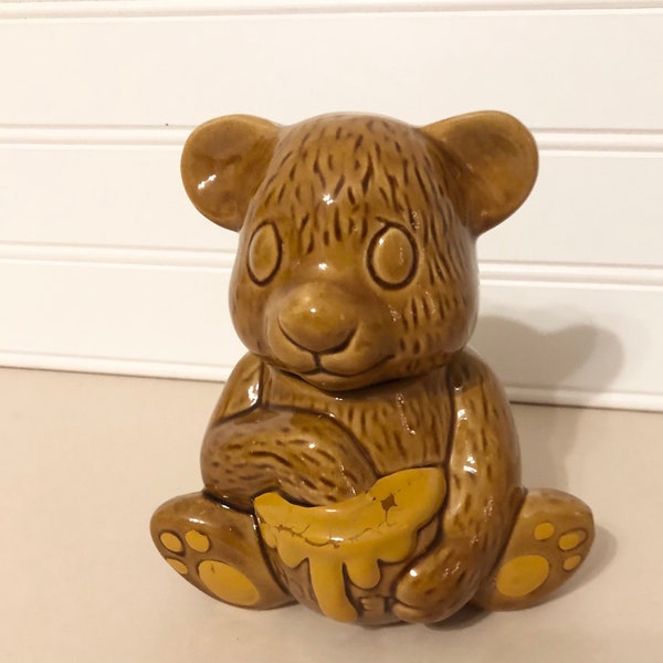 Teddy Bear Honey Pot - Etsy