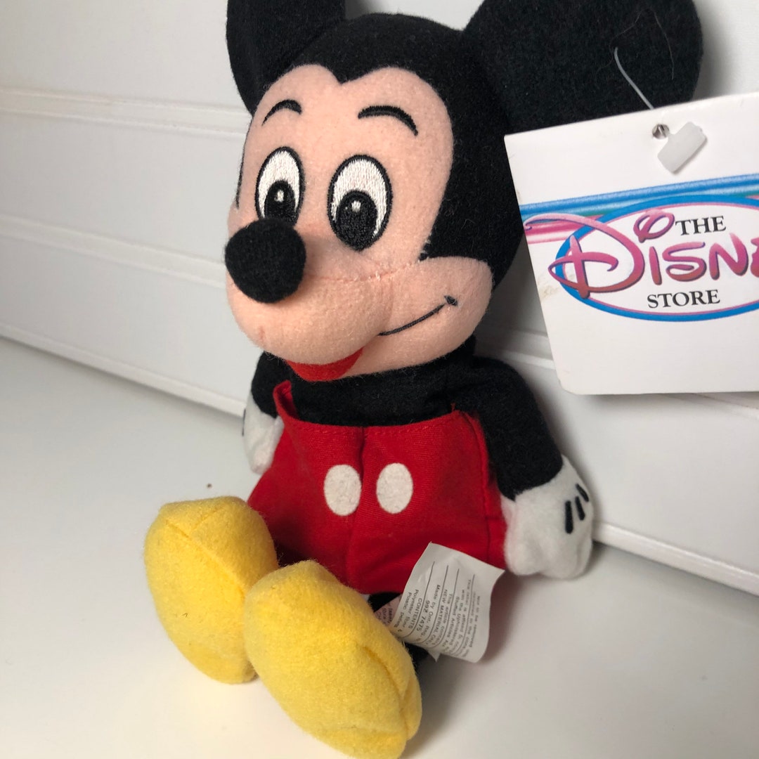 9 Vintage Disney Store Mickey Mouse Beans Toy - Etsy