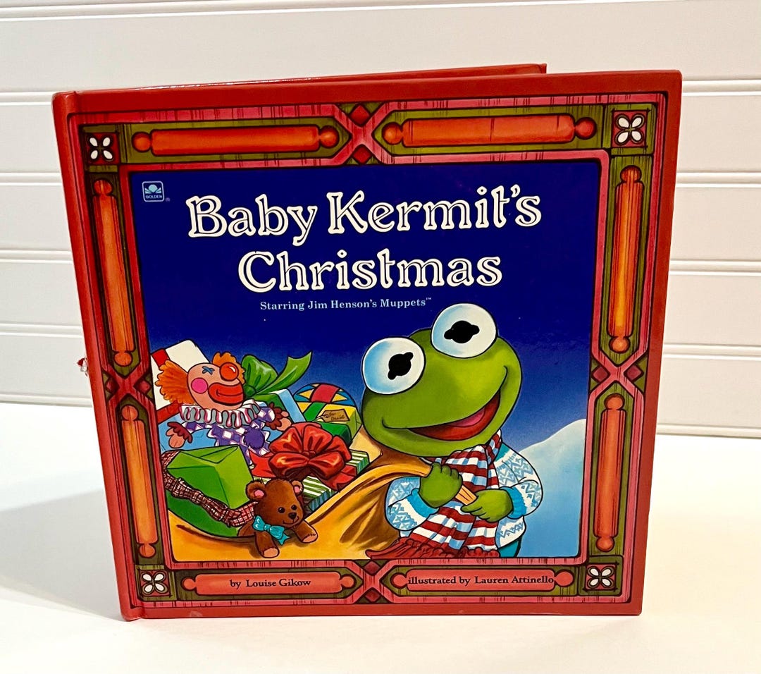 Vintage Baby Kermit’s Christmas Book - Etsy
