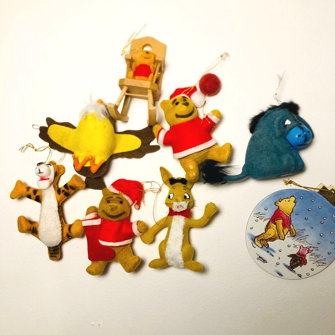 Vintage Sears Winnie the Pooh Train Ornament - Etsy