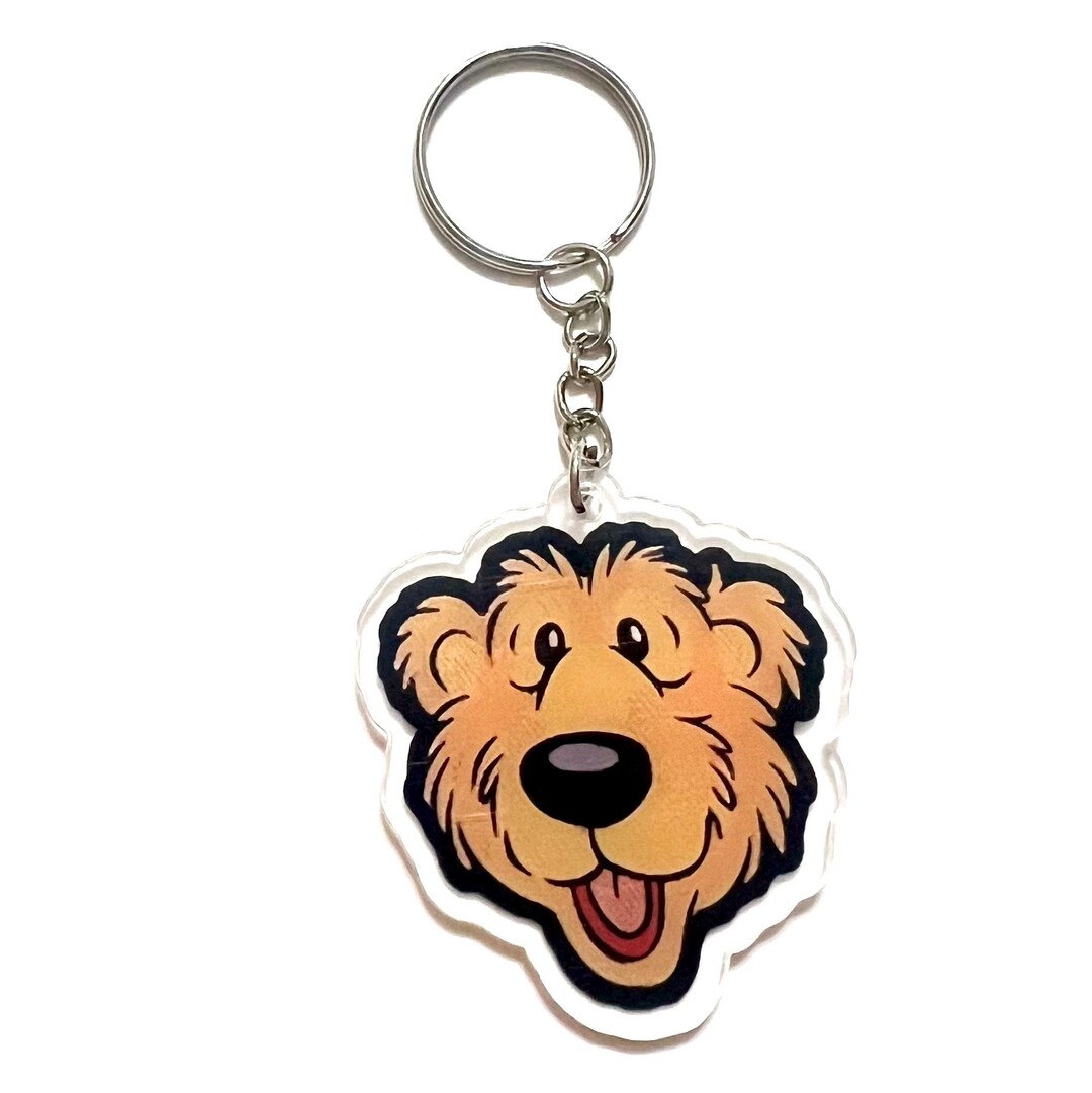 Bear in the Big Blue House Keychain - Etsy