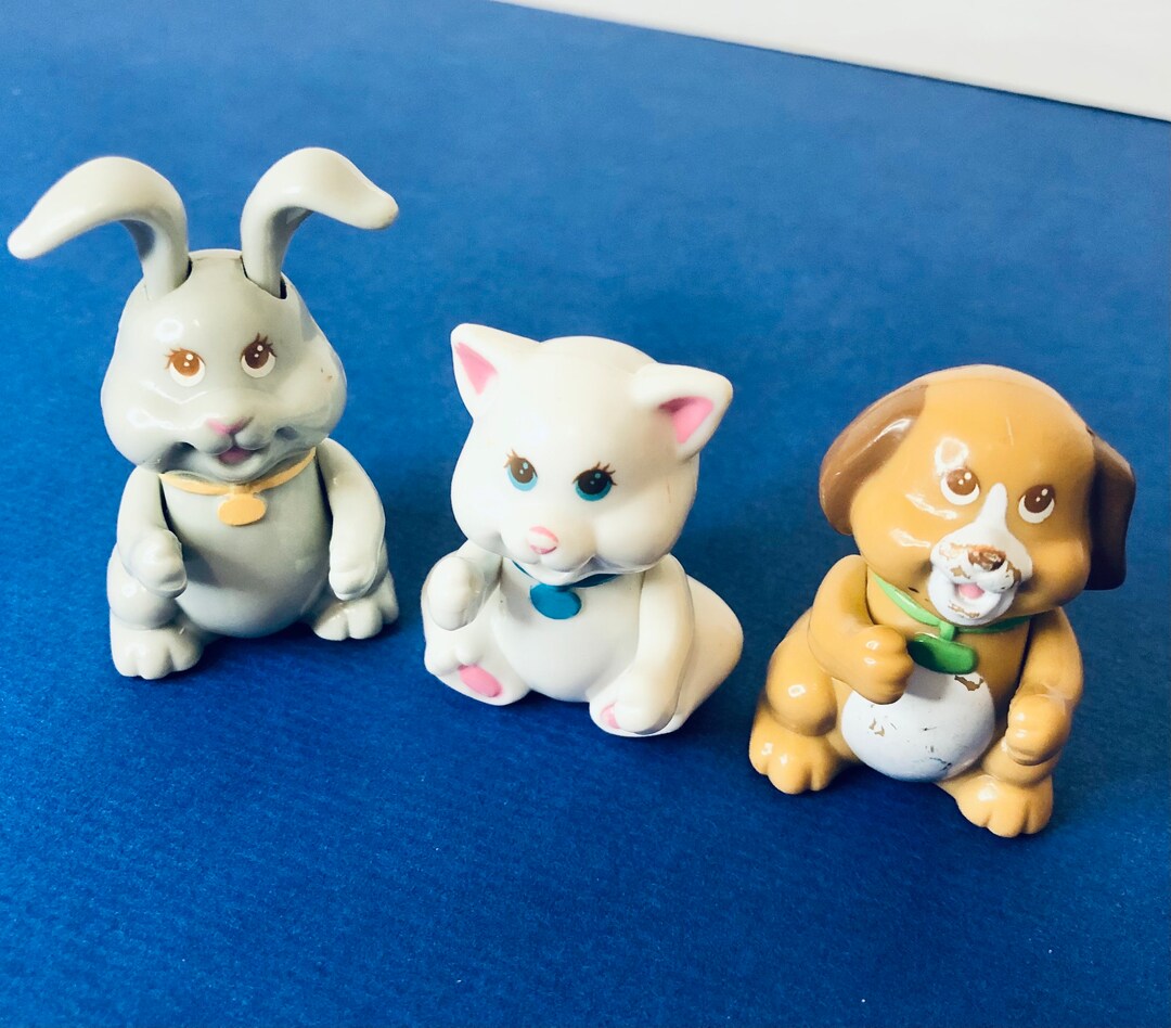 Vintage Itzy Bitzy Pals Animals - Etsy
