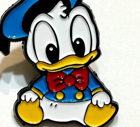 Disneys Baby Donald Duck Lapel Pin - Gem