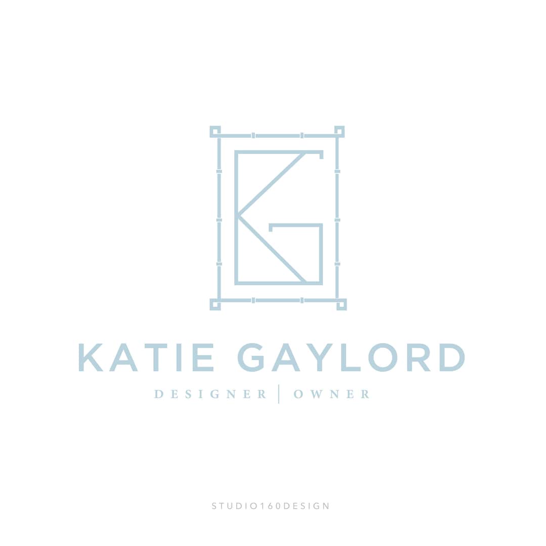 Interior Design Logo - Interior Designer Marketing - Custom Greek Key ...