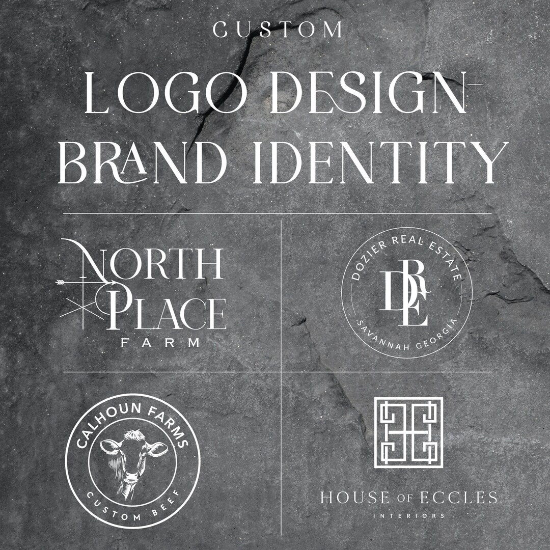 Custom Logo Design & Brand Identity Package: Business Branding Kit - Etsy
