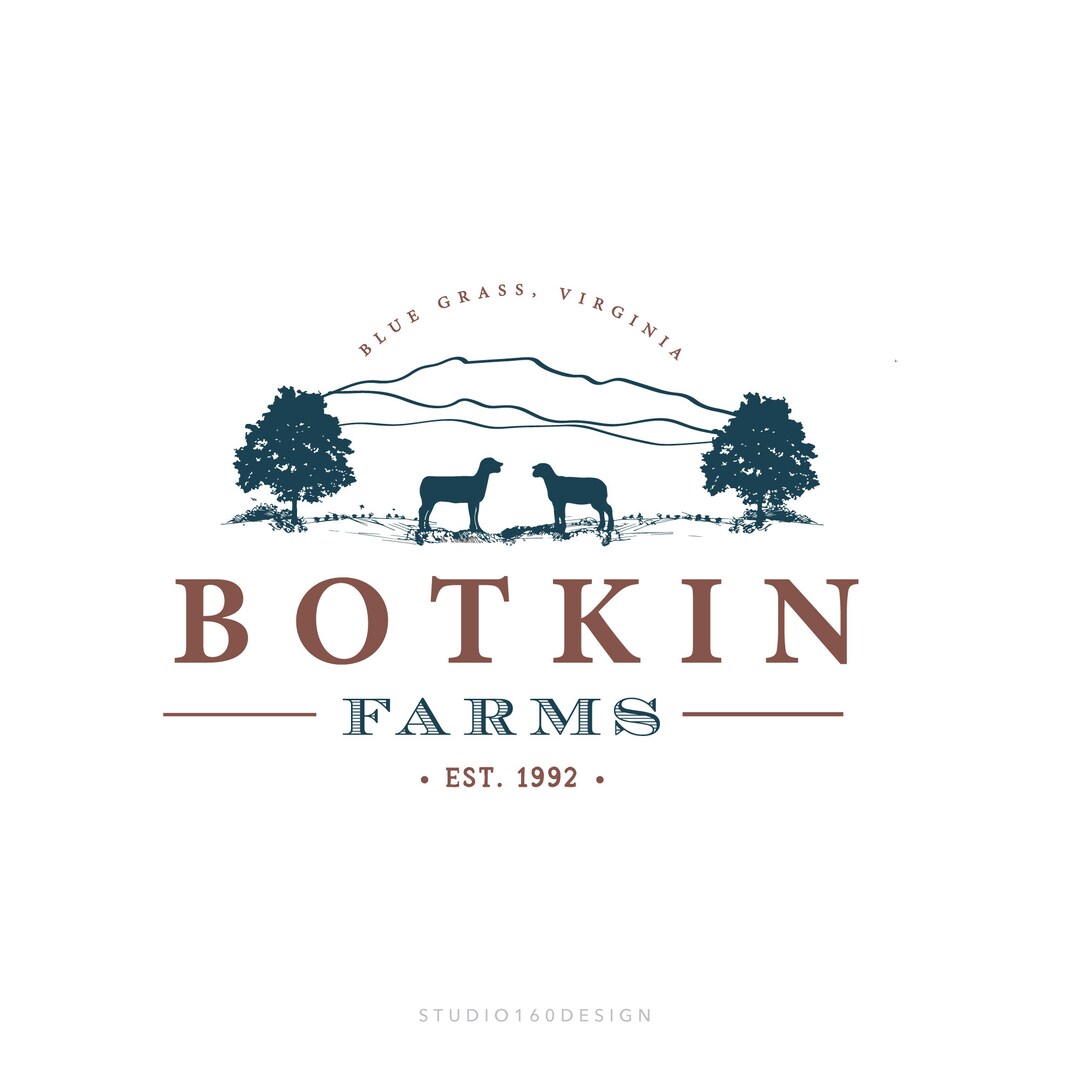 Farm Logo - Premium Branding Package - Custom Logo Design - Barn Logo ...