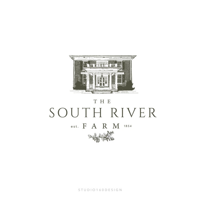 Ranch Logo Designs Farm Logo Design Stone House Logo Cottage Logo ...