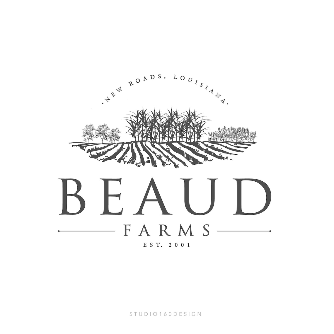 Farm Logo - Premium Branding Package - Custom Logo Design - Landscape ...