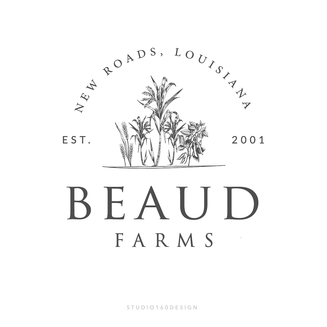 Farm Logo - Premium Branding Package - Custom Logo Design - Landscape ...