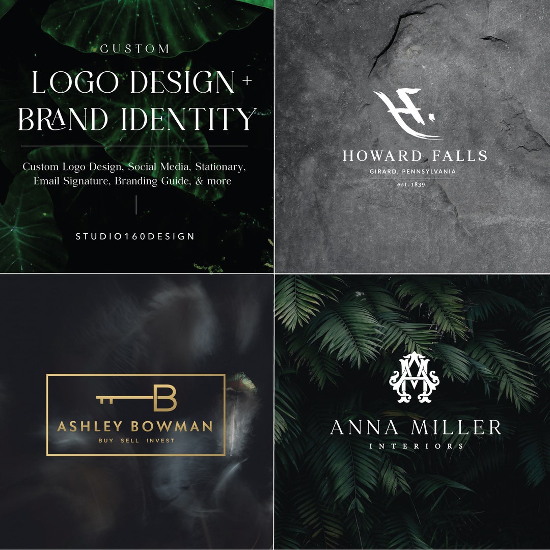 Premium Custom Logo Design - Custom Branding Package - Logo Design ...