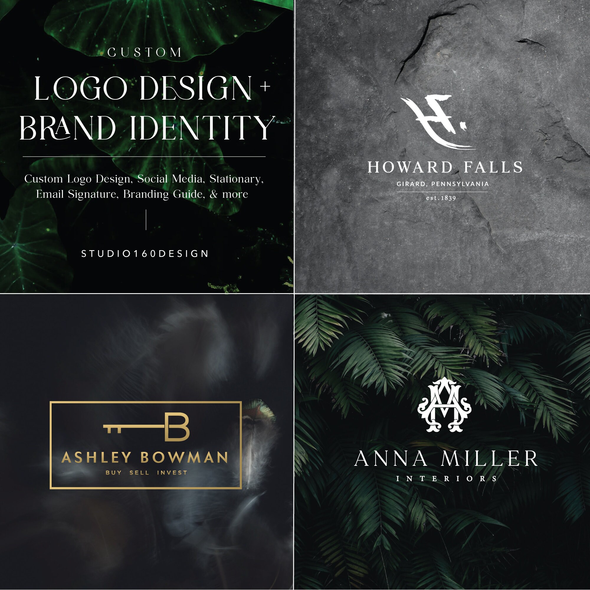 Premium Custom Logo Design Custom Branding Package Logo Design Branding ...