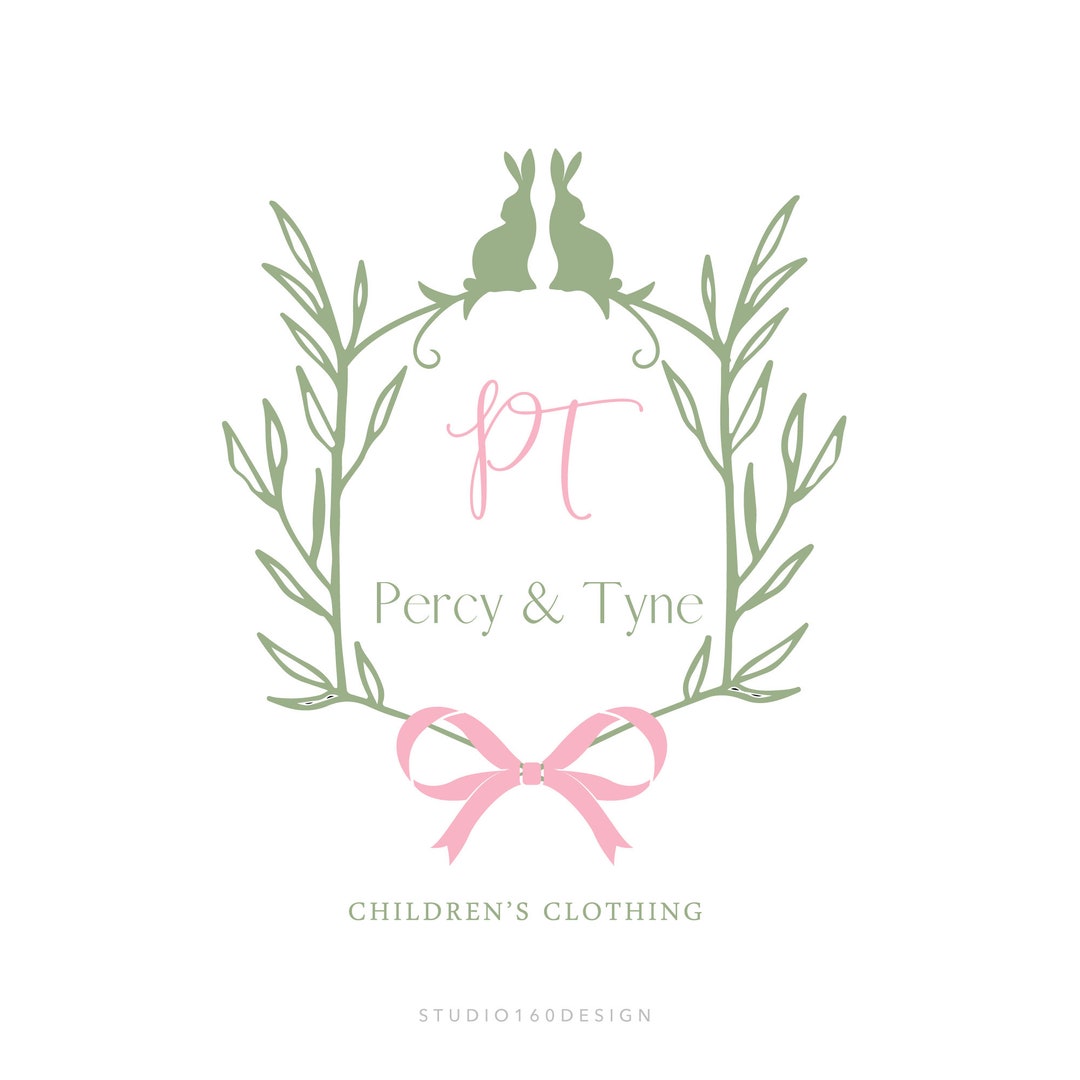 Custom Boutique Logo Design: Children's Clothing Branding Kit - Etsy