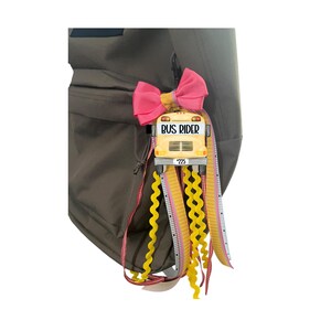Bus Rider; Backpack Tag; School Tags; Custom Bag Tag - Etsy