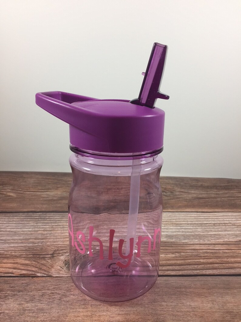 Custom Water Bottlecup With Lidcup With Strawtravel - Etsy