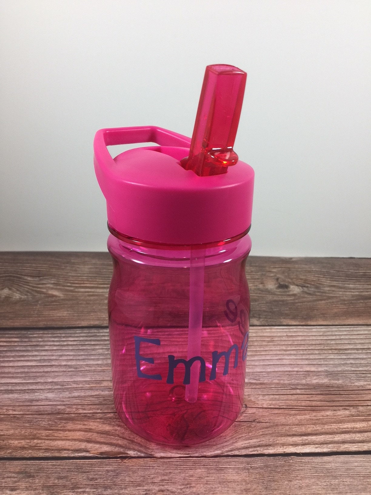 Custom Water BottleCup With LidCup With StrawTravel | Etsy