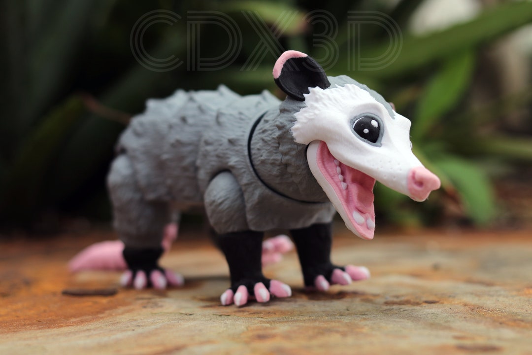 Cute Opossum by Matmiresmakes High Quality 3D Printed Articulating ...