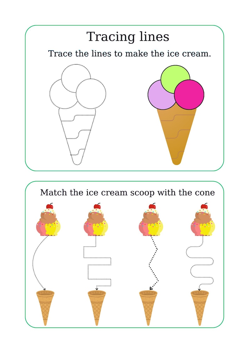 Toddler Tracing Worksheets Bundle | Pre Writing Activities Ages 2-4 ...