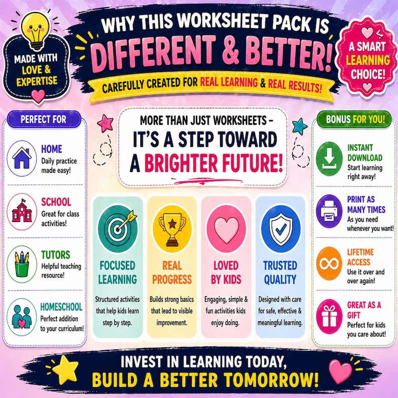 Buy Alphabet Tracing Worksheets A–Z | Printable PDF 54 Pages ...