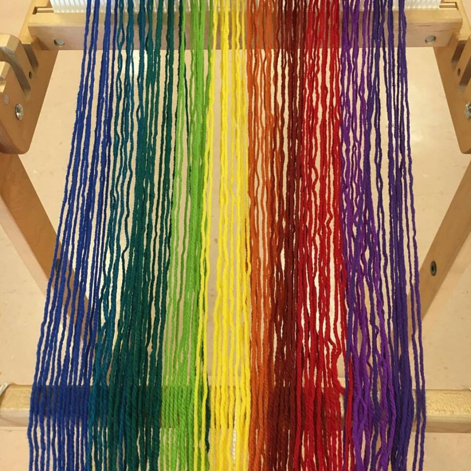 Weave A Rainbow Color Study Scarf for Rigid Heddle Loom PDF - Etsy