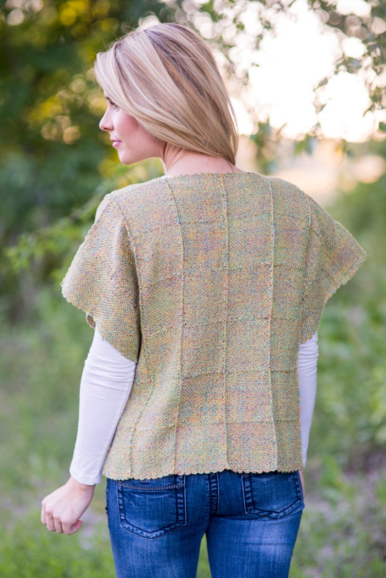 Spring Jacket PDF Weaving Pattern for Pin or Zoom Loom Instant | Etsy ...