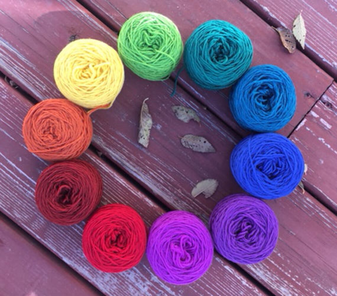 Weave A Rainbow Color Study Scarf for Rigid Heddle Loom PDF - Etsy