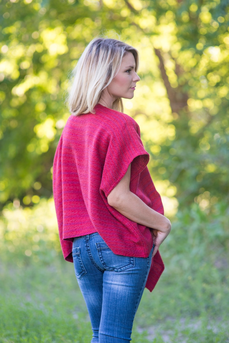 Origami Jacket PDF Pattern for 4-harness and Rigid Heddle Loom Weavers ...