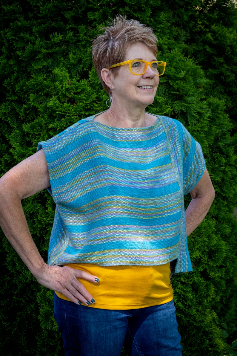 Hang Loose Top PDF Pattern for Rigid Heddle or 4-harness Loom - Etsy Canada