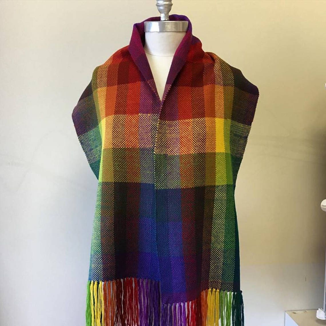 Weave A Rainbow Color Study Scarf for Rigid Heddle Loom PDF Download - Etsy