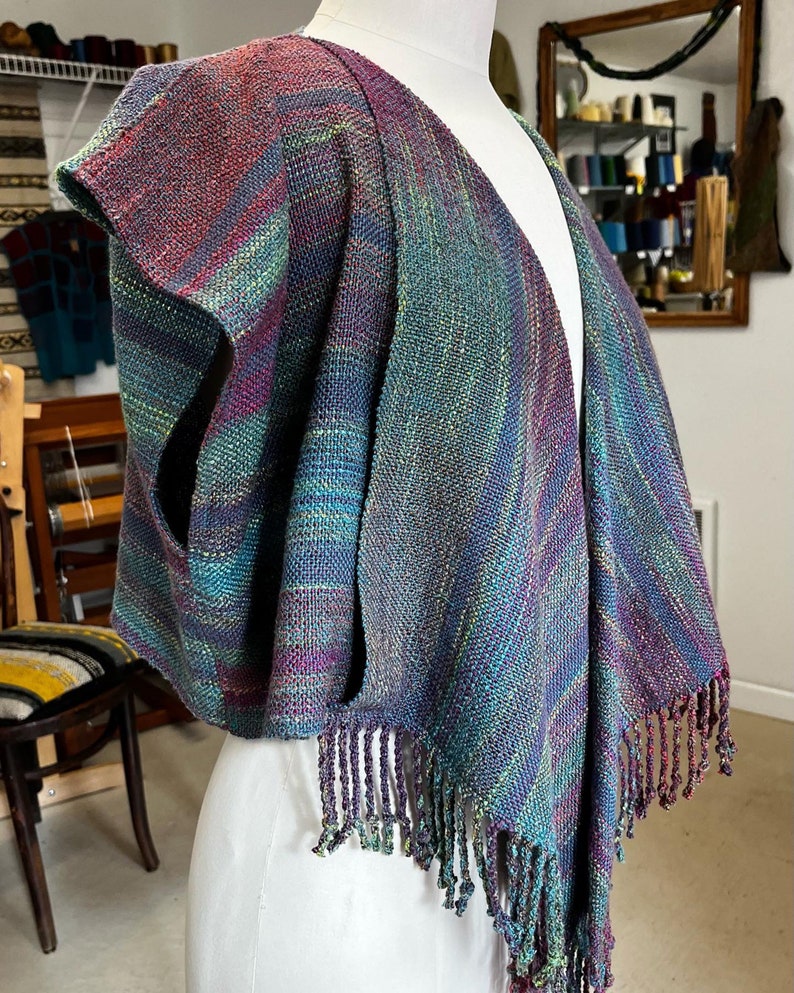 Origami Jacket PDF Pattern for 4-harness and Rigid Heddle Loom Weavers ...