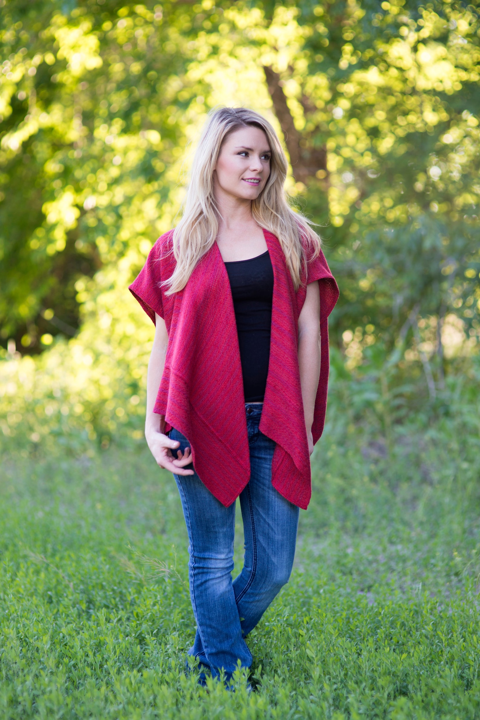 Origami Jacket PDF Pattern for 4-harness and Rigid Heddle Loom Weavers ...