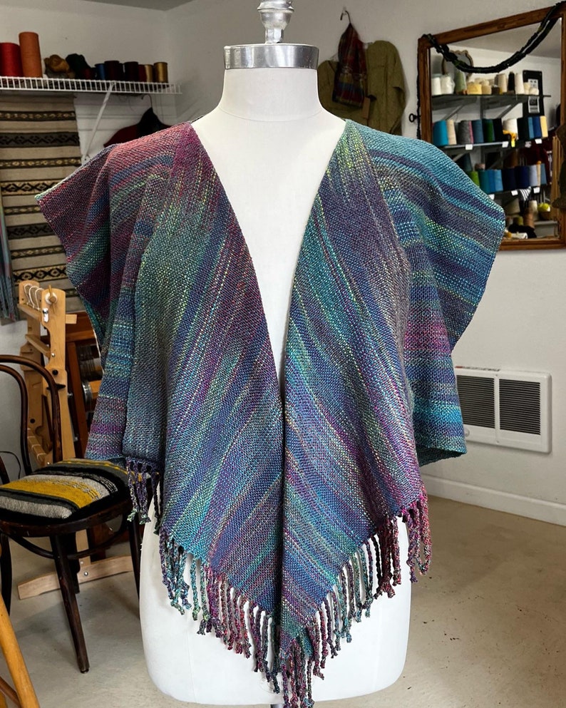 Origami Jacket PDF Pattern for 4-harness and Rigid Heddle Loom Weavers ...