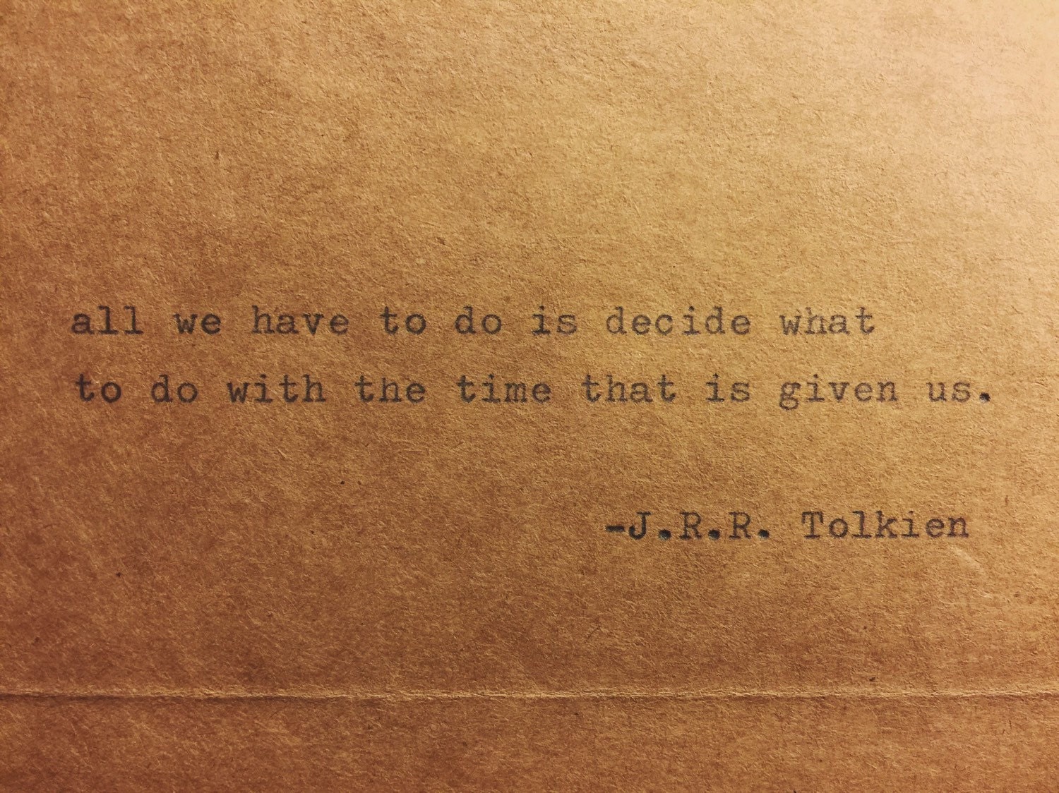 Time Tolkien Postcard - Etsy