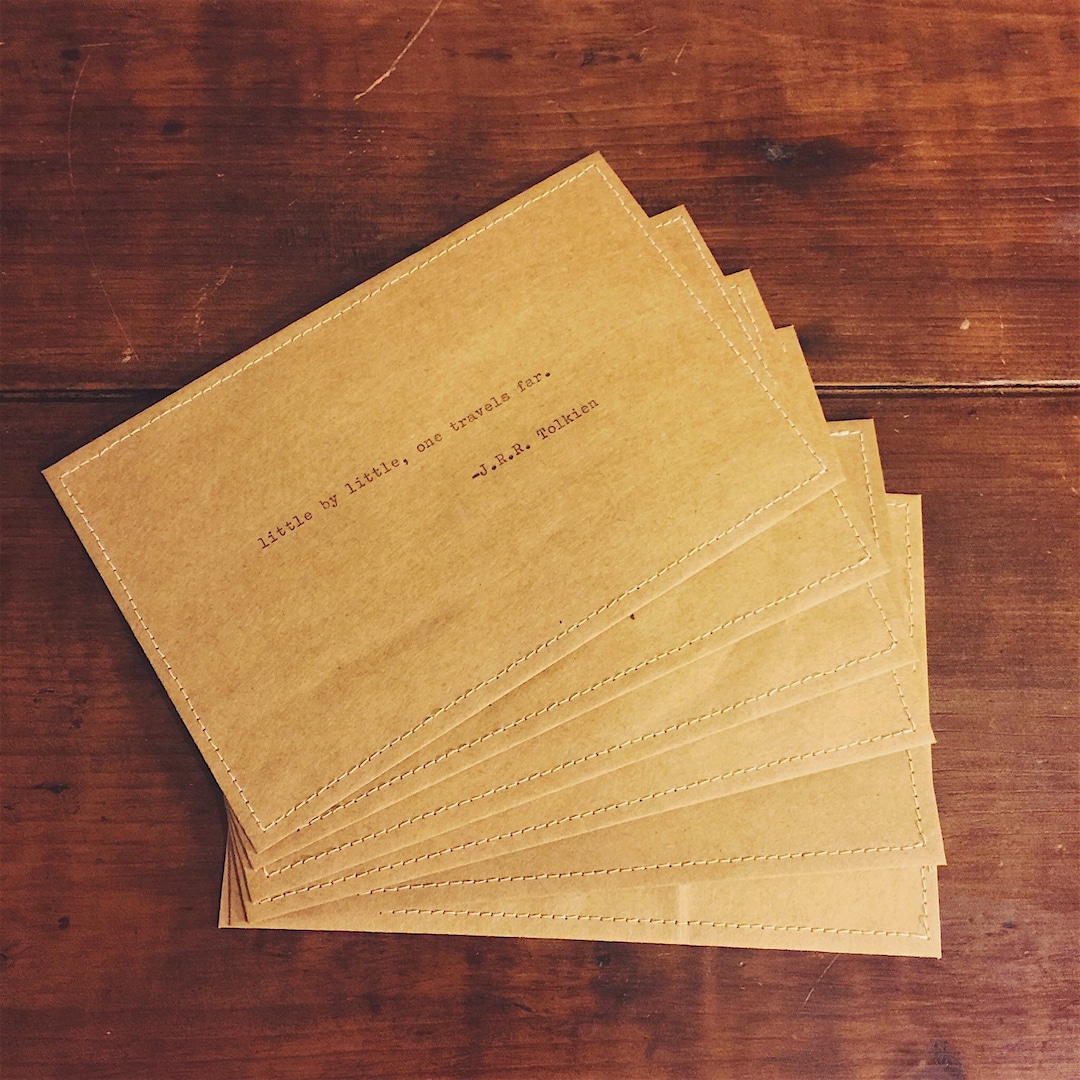 Tolkien Postcard Gift Set - Etsy