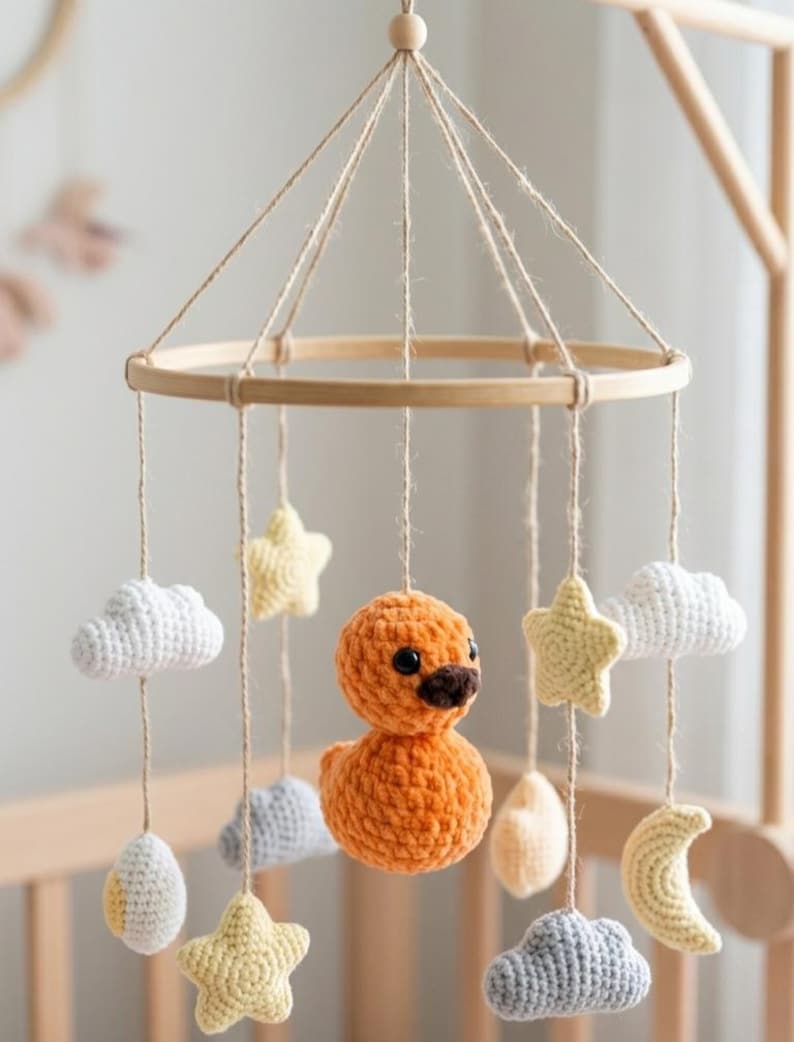 Easy Duck Crochet Pattern PDF, No Sew Amigurumi Bird, Video Supported ...