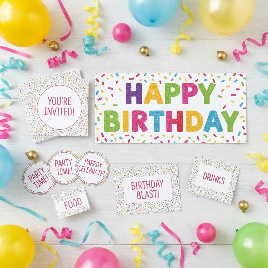 Graduation Party Printable Bundle | Class of 2025 Signs, Games ...