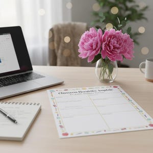 Classroom Newsletter Template | Monthly Teacher Communication ...