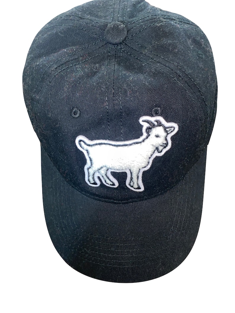 Goat Cap Hat Black Greatest of All Time - Etsy
