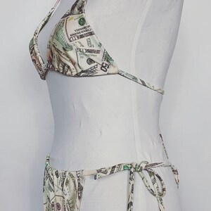 Money Dollars Print Bikini - Etsy