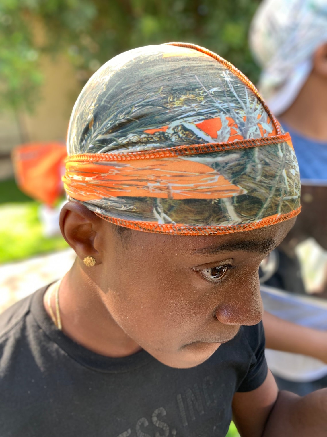 Du-rag Wave Cap True Timber Orange Camo Do-rag | Etsy