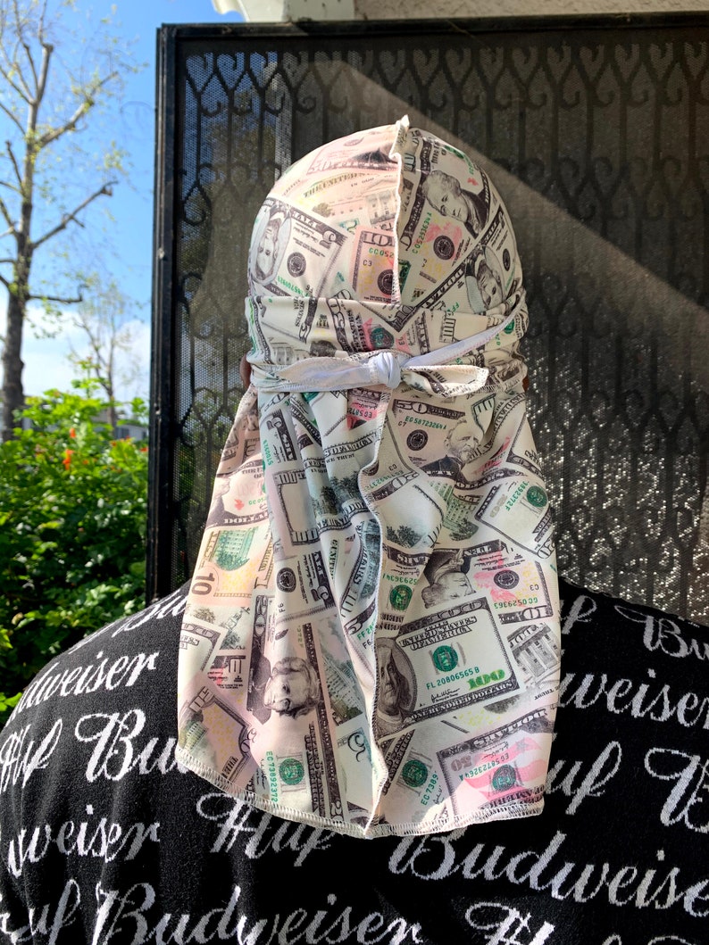 Money Print Durag and Mask | Etsy