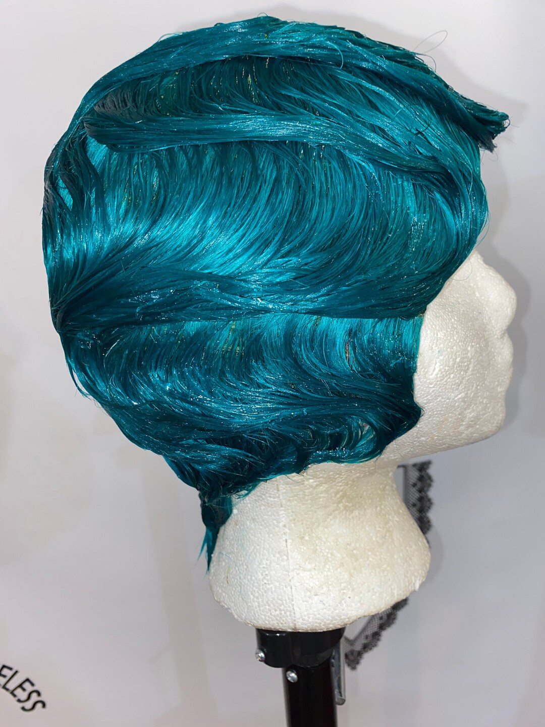 Finger Wave Wig, Turquoise, Teal, Aqua, Trina, Keyshia Ka'oir, Human ...