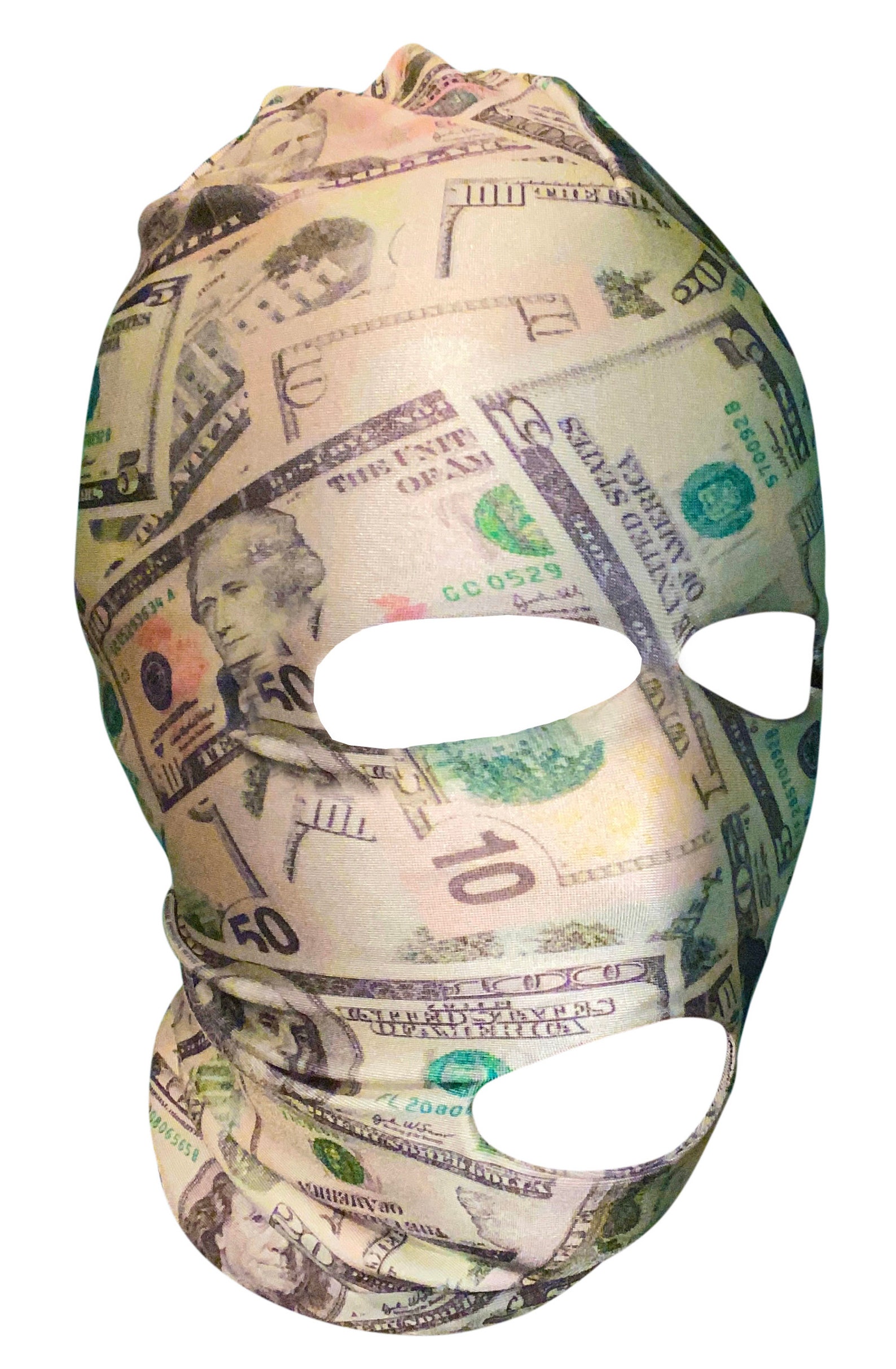 Ski Mask Money Print Dollars 3 Hole Ski Mask - Etsy