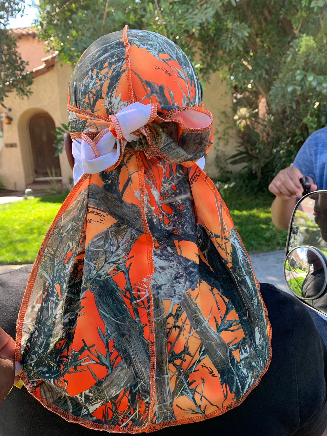 Du-rag Wave Cap True Timber Orange Camo Do-rag | Etsy